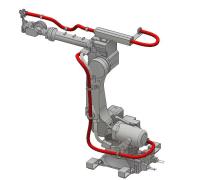 China Split Type Robot Dress Pack For Welding 48cm Inner Diameter Adaptive Robot Applications for sale