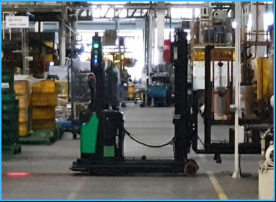 China Charging AGV with Variable Speed Advanced Safety Features Iron Aluminum Phosphate Battery Te koop