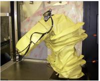 China Seamless Splicing Technology and PVC/PU Layer Processing for Robot Cover Protection for sale
