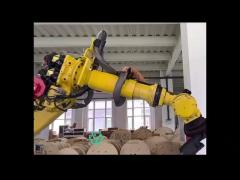 Multi Axis High Precision Robotic Arm Abb Arm Load 200kg ABB6700 Warehouse Handling Stacking