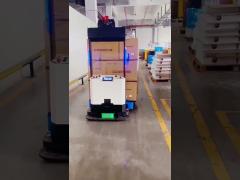 Fork Surface Height at 35mm Autonomous Guided Vehicle with 1200-2000kg Load Capacity