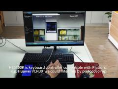 5100K PTZ Keyboard Controller ONVIF Protocol Support