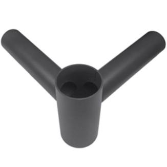 China LED Shoebox area light parking lot installation parts Twin Spoke Bracket 90° Arms//WSD-SB2.5TW90 16x7x10 inch for sale