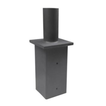 China LED Shoebox area light parking lot installation parts accessories Square Tenon Adaptor 4 inch // WSD-VTS4-D for sale