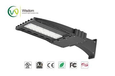 China 60W shoebox area light LED Parking Lot flood Light 8200 lumens warm white 4000K UL DLC AC 120-277 V // WSD-SB06W27 for sale