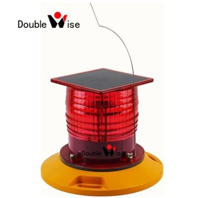 China DWS501A ICAO FAA LED Solar powered Aviation obstruction lights for sale