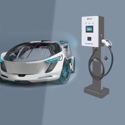 Cina Stazione di ricarica EV fissata al muro 40kw Ocpp Ip54 Impermeabile per esterno in vendita