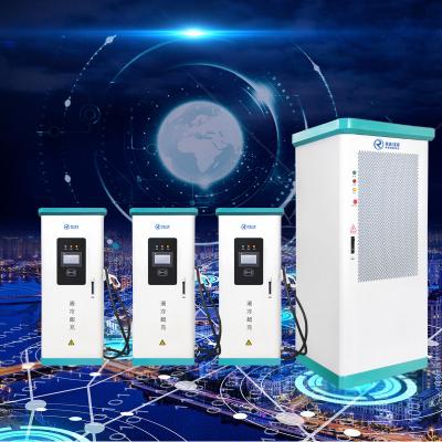 Cina Caricatore veloce eccellente dei veicoli del binario 4G Eelectric di funzionamento del connettore OCPP1.6J della stazione di carico CCS1 CCS2 GB/T di 480KW EV in vendita
