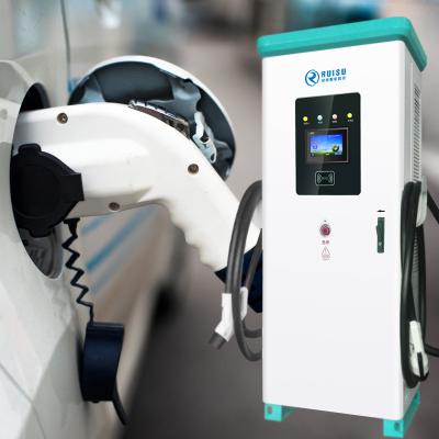 Cina Stazioni di ricarica per veicoli elettrici pubblici certificate CE CCS Chademo GBT OCPP livello 3 in vendita