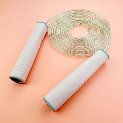 Cina Forma fisica del PVC del salto della corda del nastro metallico di ISO9001 2.6m la pro ha pesato in vendita