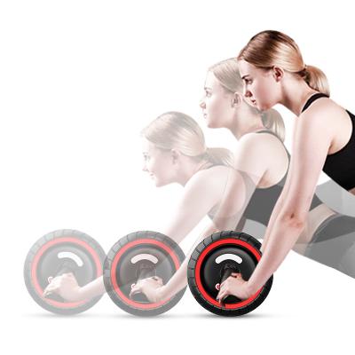China Grupo do rolo da roda do Ab da repercussão do músculo perfeito vermelho do Ab Carver Pro Roller Enhance da aptidão auto à venda