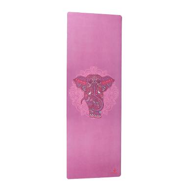 China 2mm 183cm Douane Gedrukte Yoga Mats Fitness Workout Tools Suede Te koop