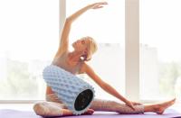 China USB Rechargeable Electric Vibrating Foam Roller 29x11cm 5 Speed Levels for sale
