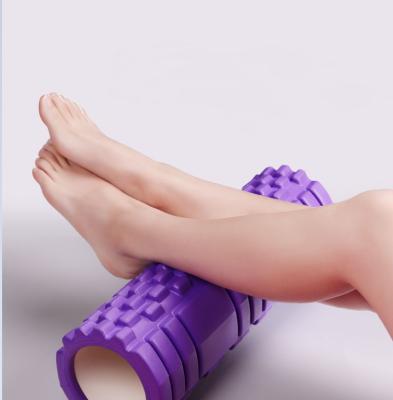 China 30*10cm PVC, das Yoga-Schaum-Rollen-Selbst-Myofascial-Freigabe-Schwarzes trägt zu verkaufen