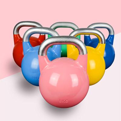 Cina 16kg ricoperto polvere arancio corrosione di Kettlebell del ghisa l'anti in vendita