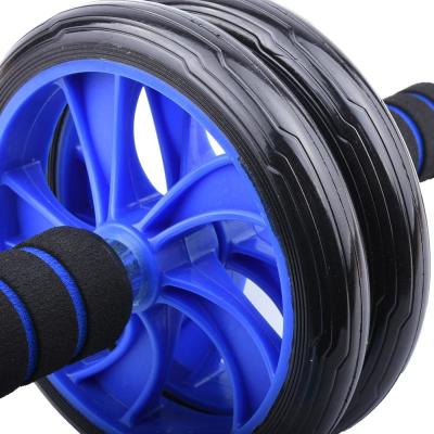 China Instrutor abdominal destacável Roller do rolo multifuncional do Ab da roda dupla de NBR à venda