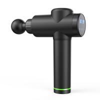 China 2000mAh 30 Speed Silent Handheld Percussion Massage Gun with 6 Heads for sale