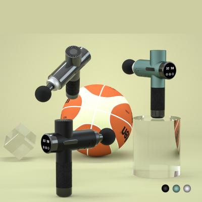 Cina pistola lunga del massaggiatore di durata di vita della batteria di rilassamento di funzione 6Pcs del muscolo della pistola capa di massaggio in vendita