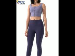 Hoge Strakke de Yogabroek van Waisted voor Vrouwenfabrikant Supply