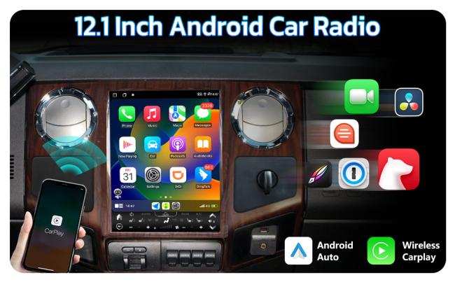 Android car radio upgrade for Ford F250 F350 2008 2009 2010