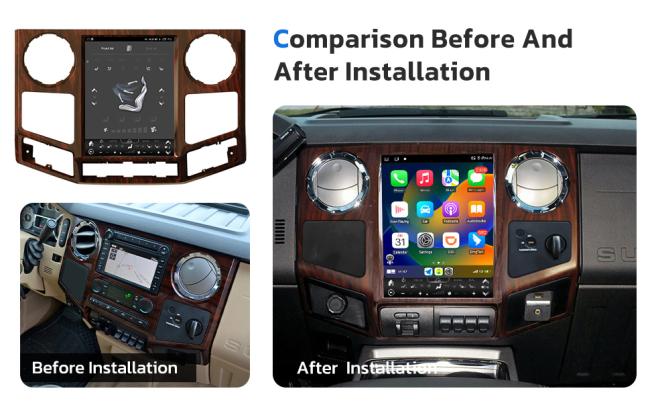 car radio for 2008 2009 2010 Ford F250 F350 multimedia player auto stereo upgrade