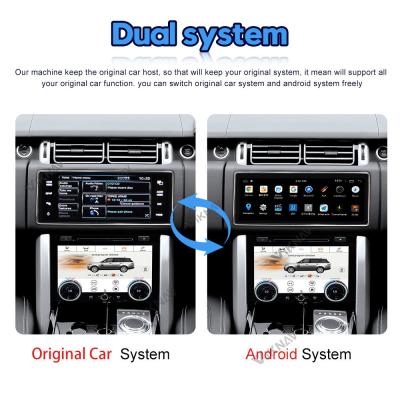 Cina Mano destra di moda L405 di Range Rover che determina navigazione di GPS dello schermo di CA di tocco dell'autoradio carplay in vendita