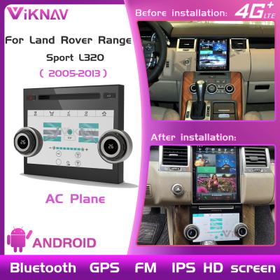 Cina Stereotipia completa 2009-2013 del touch screen della radio a 10,4 pollici di Android del pannello di controllo di CA dell'automobile sportiva di Range Rover L320 in vendita