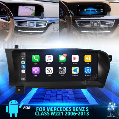 Cina Giocatore radiofonico dell'unità della testa di Mercedes Benz W221 Android con un CPU dei 8 centri in vendita