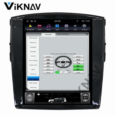 Cina Autoradio verticale di Android dello schermo per Mitsubishi Pajero 4 V97 V93 in vendita