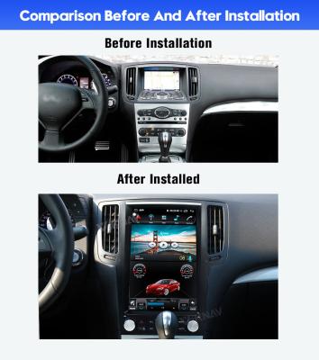 Chine Lecteur multimédia d'autoradio de l'ABS 12.1inch pour Infiniti G25 G37 2004-2015 à vendre