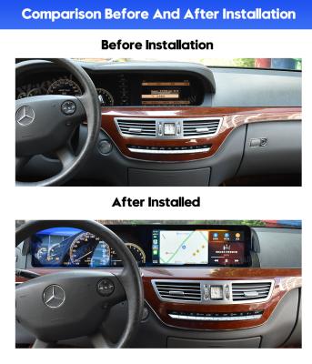 Cina Unità capa dell'automobile senza fili di Carplay Android del player multimediale per la classe di Mercedes Benz S in vendita