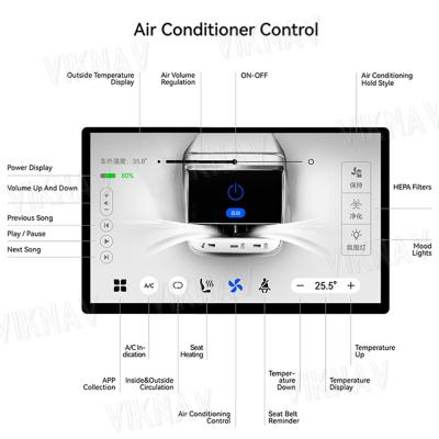 中国 Teslaモデル3モデルY後部表示タッチ画面のためのAndroid12マルチメディア・システム7インチのCarplayのエアコンのパネル 販売のため