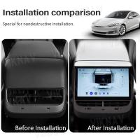 China Android 12 Multimedia System For Tesla Model 3 Model Y Rear Display Touch Screen for sale