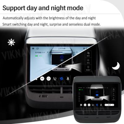 中国 Teslaモデル3モデルY後部表示タッチ画面のためのAndroid12マルチメディア・システム7インチのCarplayのエアコンのパネル 販売のため