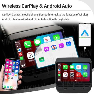 中国 Teslaモデル3モデルY後部表示タッチ画面のためのAndroid12マルチメディア・システム7インチのCarplayのエアコンのパネル 販売のため