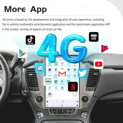 Cina 14.4 pollici Android 11 Car Radio Per il 2014-2020 Chevroler Suburban Tahoe GMC Yukon Carplay GPS Navigation Multimedia Player in vendita