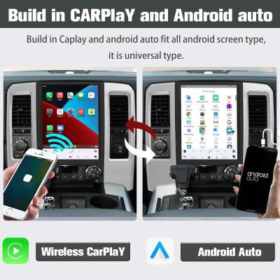 China 12.1 polegada Unidade de cabeça Para 2008-2011 Dodge Ram GPS Navegação Multimídia Touch Screen Suporte Carplay sem fio à venda