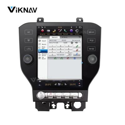 China 10.5 polegadas Android Auto Stereo Para 2015-2020 Ford Mustang Navegação GPS Para Carro Original SYNC3 Auto AC Multimedia player à venda