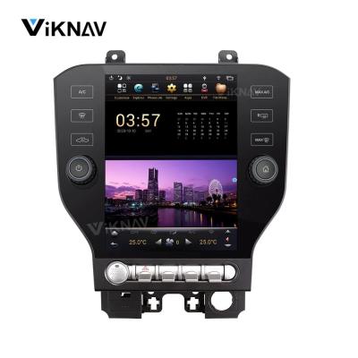 China 10.5 polegadas Android Auto Stereo Para 2015-2020 Ford Mustang Navegação GPS Para Carro Original SYNC3 Auto AC Multimedia player à venda