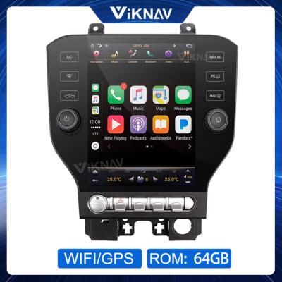 China 10.5 polegadas Android Auto Stereo Para 2015-2020 Ford Mustang Navegação GPS Para Carro Original SYNC3 Auto AC Multimedia player à venda