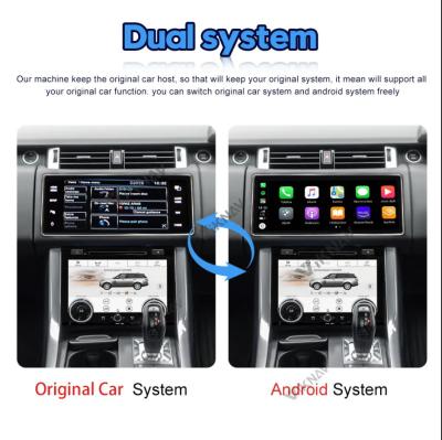 Cina Autoradio da 12.3 pollici per Range Rover Sport Destra Peptide L494 Lettore multimediale Stereo Navigazione GPS Android Carplay in vendita