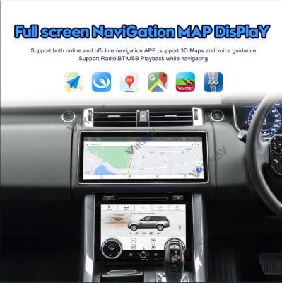 Cina Autoradio da 12.3 pollici per Range Rover Sport Destra Peptide L494 Lettore multimediale Stereo Navigazione GPS Android Carplay in vendita