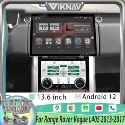 中国 13.6インチ アンドロイドタッチスクリーン ステレオ 2013-2017年 Range Rover ヴォーグ マルチメディアプレーヤー ナビゲーション ワイヤレスカープレイ 販売のため