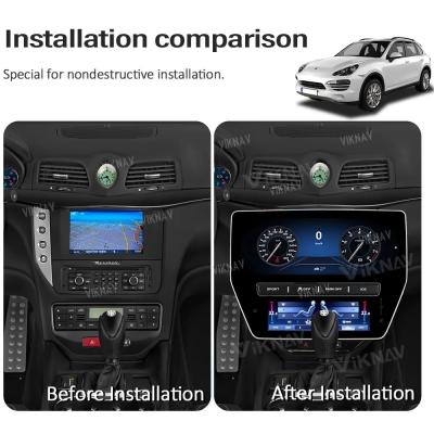 China 12.3inch Car radio For 2007-2015Maserati GT GC GranTurismo Multimedia Player GPS Navigation 4G BT Wifi Wireless Carplay for sale