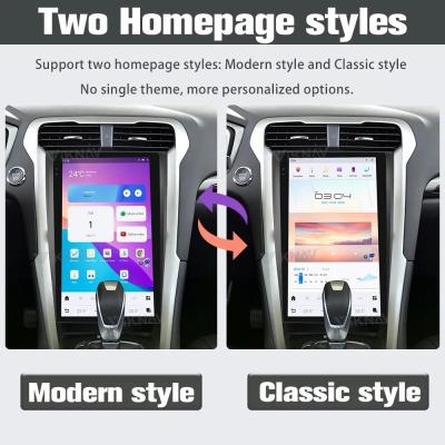 Cina 13.6 Inch Android Auto Car radio Per il 2013--2021 Ford mondeo GPS Navigation Multimedia Player Wireless Carplay BT 4G in vendita