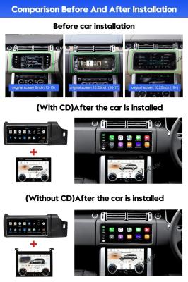 Cina 12.3 pollici Android Auto Stereo Per Range Rover Vogue L405 GPS Navigation Multimedia Player Wireless Carplay BT 4G in vendita