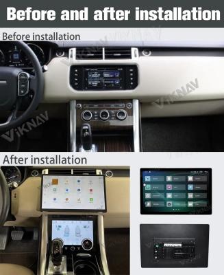 Cina 13.3 pollici Android Auto Car radio Per Range Rover Sport L494 GPS Navigation Multimedia Player Wireless Carplay BT 4G in vendita