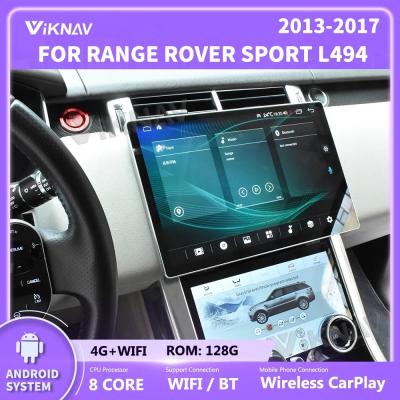 Cina 13.3 pollici Android Auto Car radio Per Range Rover Sport L494 GPS Navigation Multimedia Player Wireless Carplay BT 4G in vendita