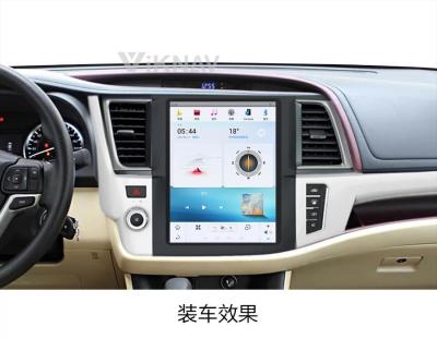 Cina Per il 2015-2021 Toyota Highlander 12.1 pollici Android Stereo Navigation GPS Multimedia DVD Player Wireless Carplay 4G in vendita