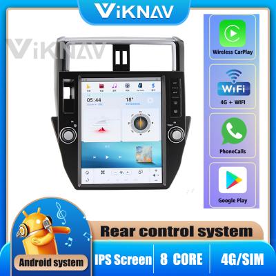 Cina 12.1 Inch Touch Screen Car radio Per il 2010-2013 Toyota Prado Navigation GPS Multimedia DVD Player Wireless Carplay 4G in vendita